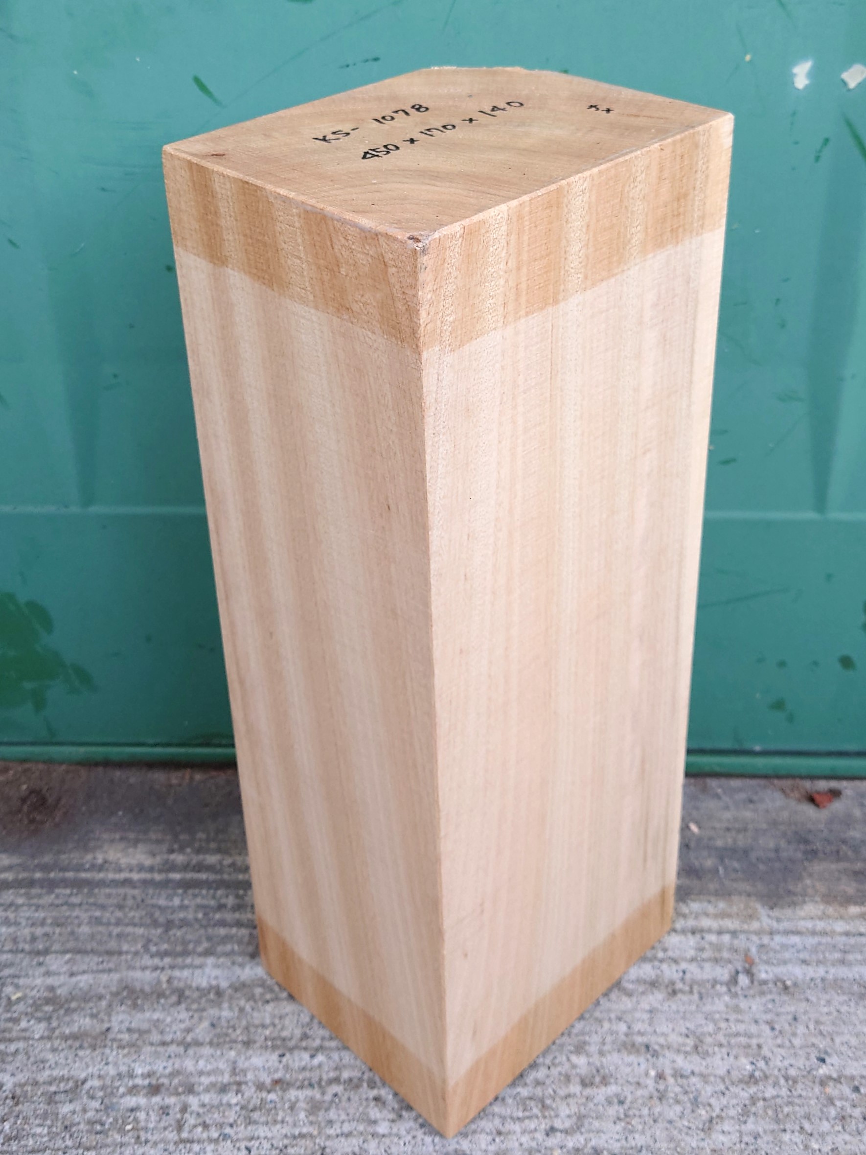 KS-1078 楠くすのきクスノキ 彫刻材 450×170×140